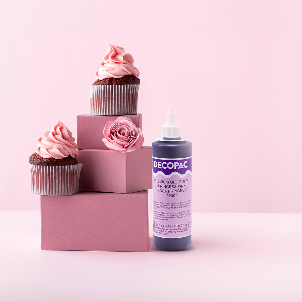 Colorante En Gel Rosado princesa disponible en botella de 8oz – NTD ...