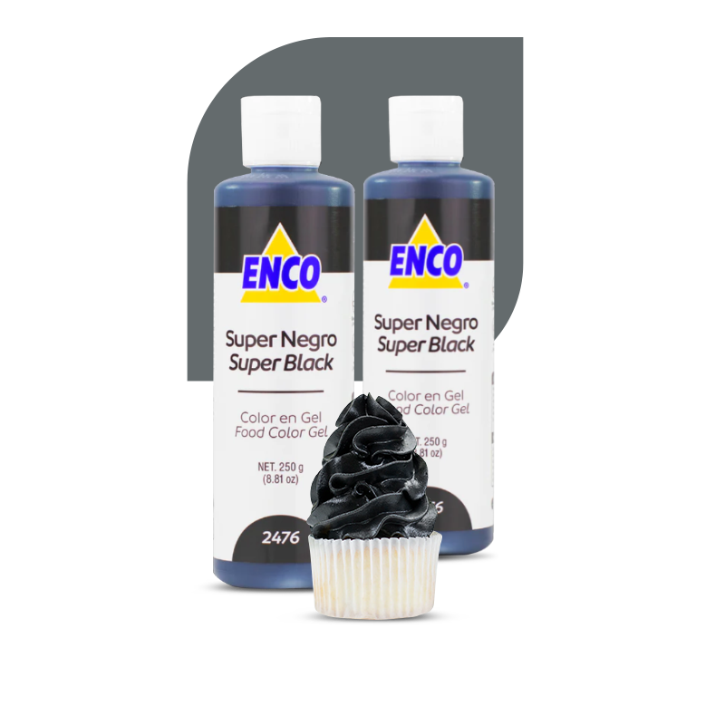 Color super negro en gel 2476 disponible en Frasco 8oz – NTD Ingredientes