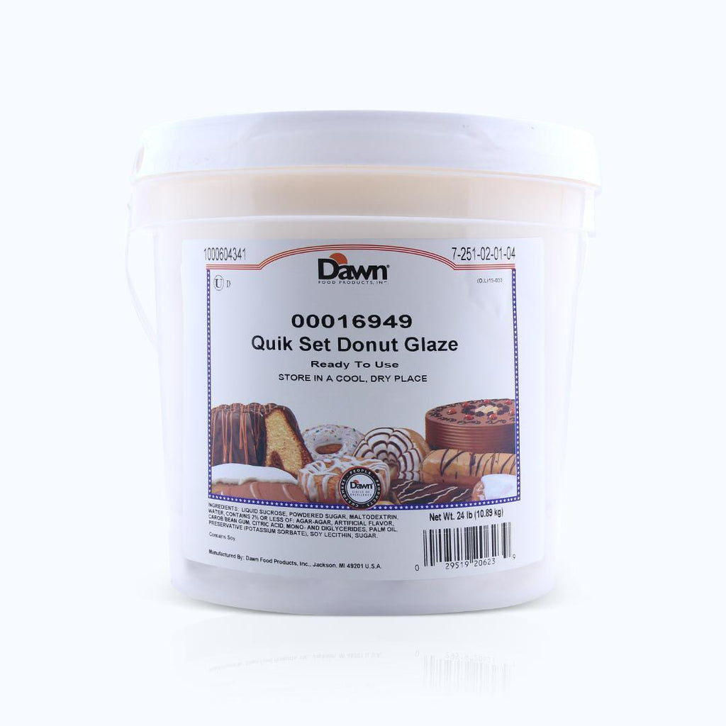 Quik-Sett Donuts Glaze disponibles en cubos 24 LB – NTD Ingredientes