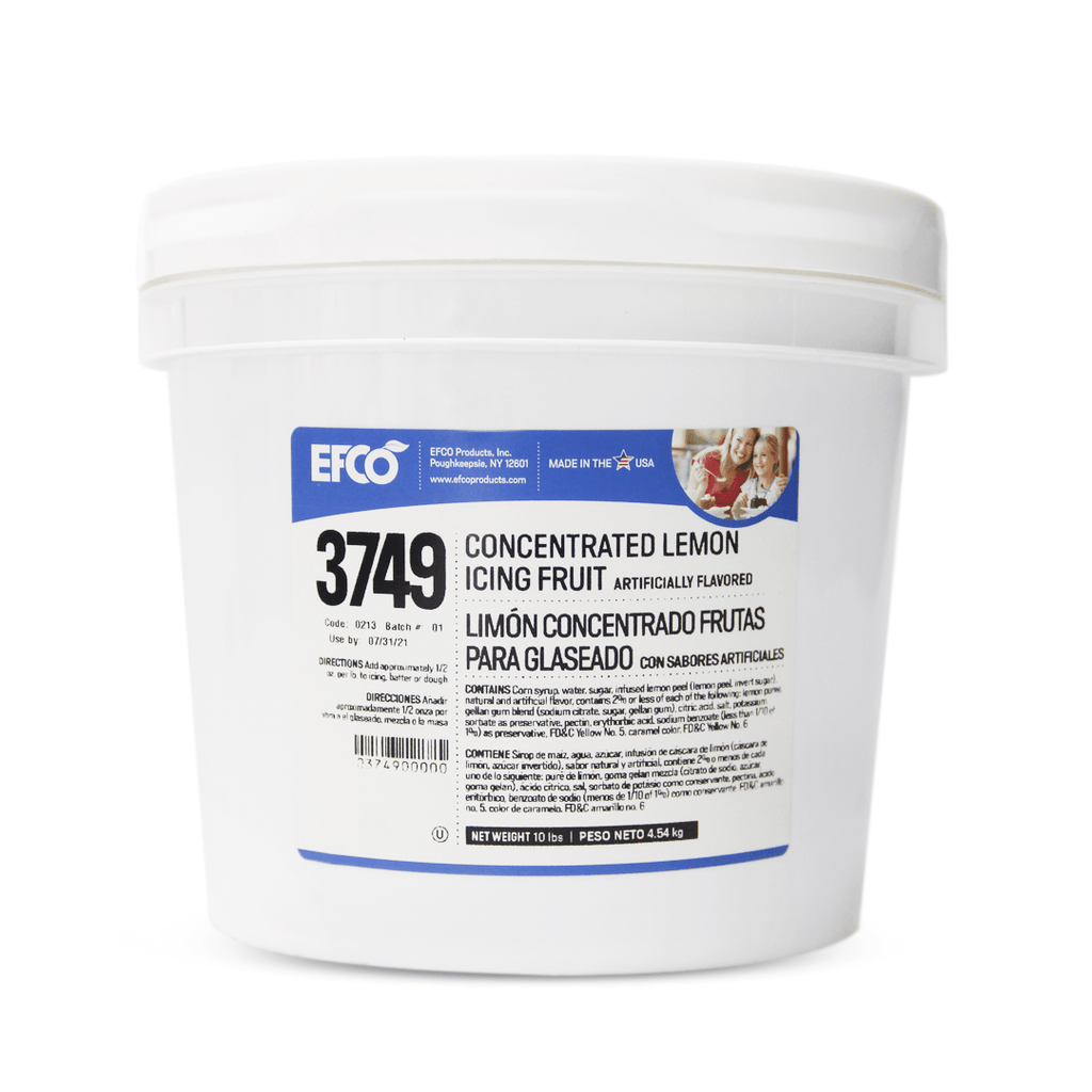 CUBO 10 LB - Frutice Limon ( Lemon Icing Fruit) – NTD Ingredientes